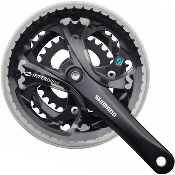 Shimano Acera FC-M361 Set de Biela 48/38/28, Black – Recambios MTB